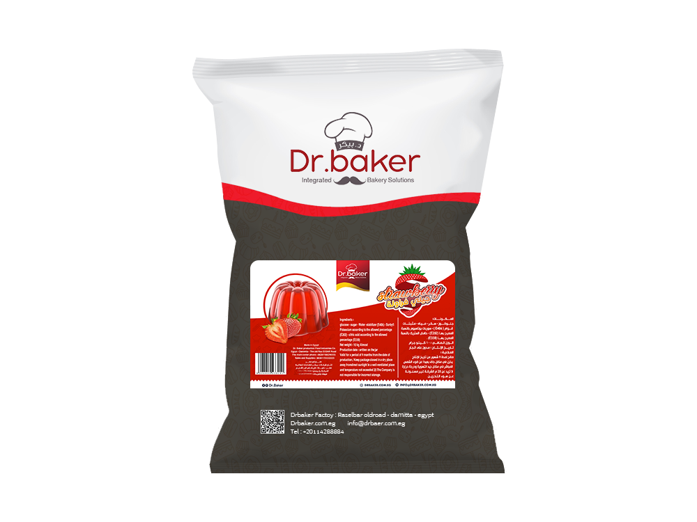 Strawberry Jelly Powder (10KG) | Dr.Baker